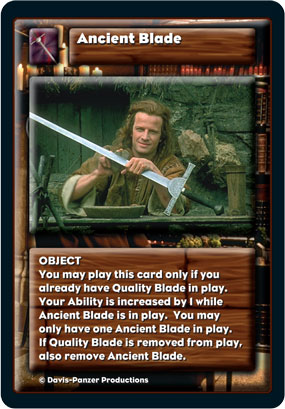 Brad Kelley Highlander: The Card Game, 1995 - Brad Kelley